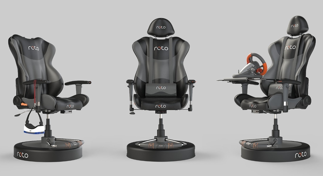 Кресло виртуальной реальности Roto VR выйдет в начале 2018 года — Игромания